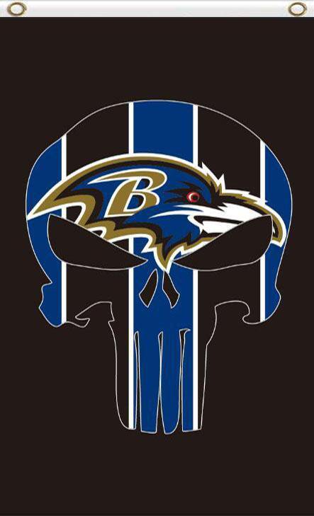 Baltimore Ravens Logo sports flag 3x5 ft