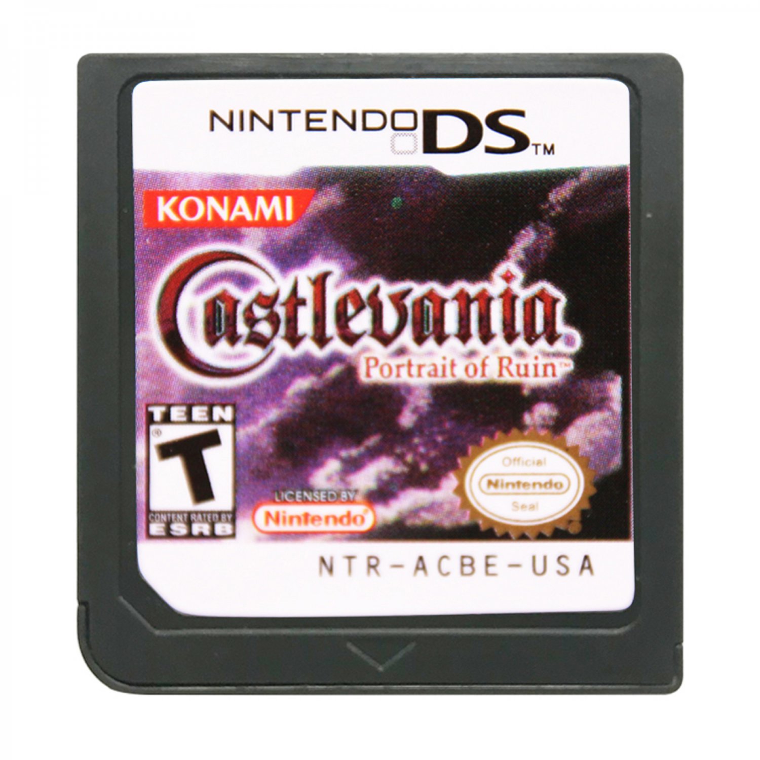 Castlevania Portrait Of Ruin DS 3DS Cartridge Card Console