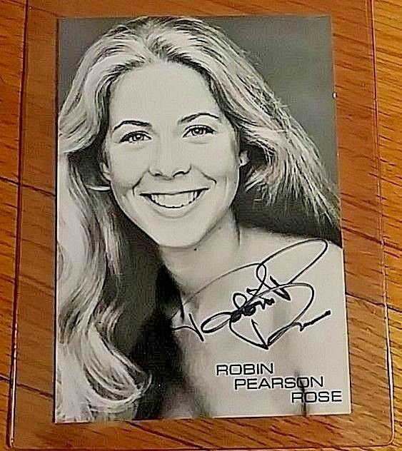 Signed Photo Actress, Robin Pearson Rose autograph "Last Resort"