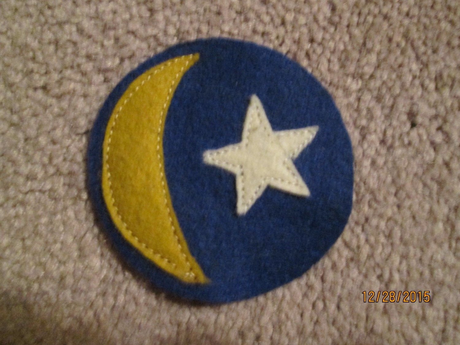 WWI US Army 19th Division Patch Wool