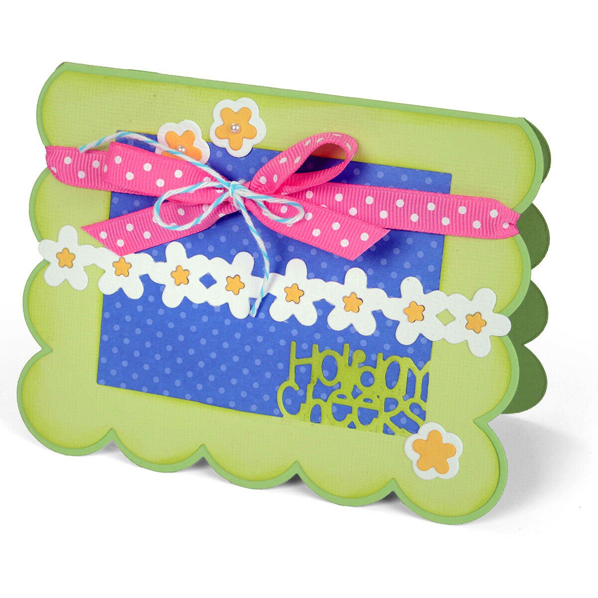 Sizzix Thinlits Die Celebrate Drop Ins Sentiments