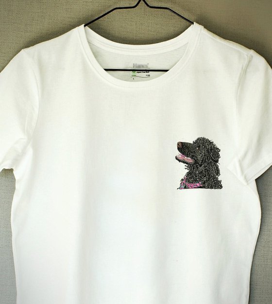 Professionally Digitized Furry Dog Machine Embroidery Design | 4x4 Hoop ...