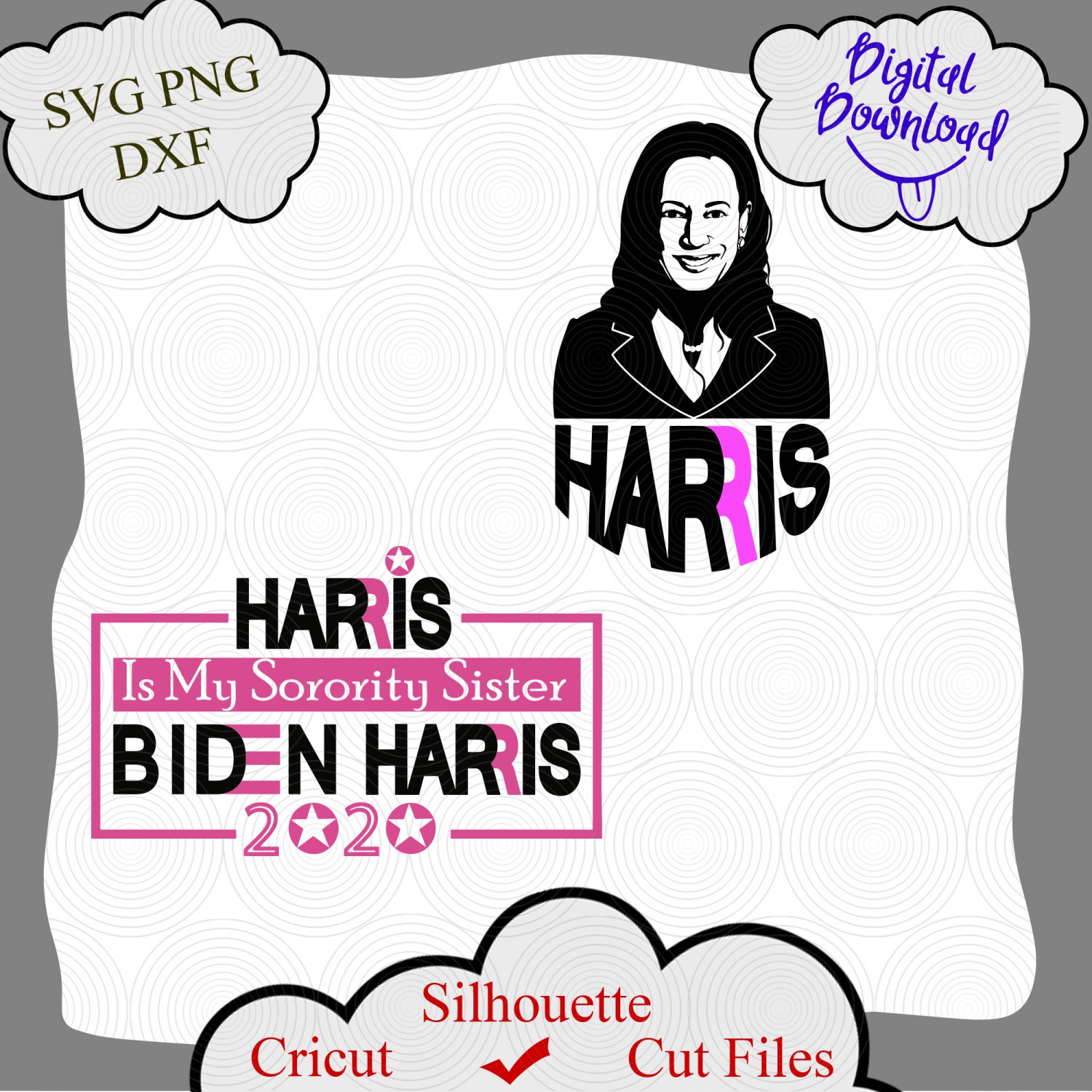 Kamala harris SVG, sorority sister Cricut, Biden harris 2020 svg file ...