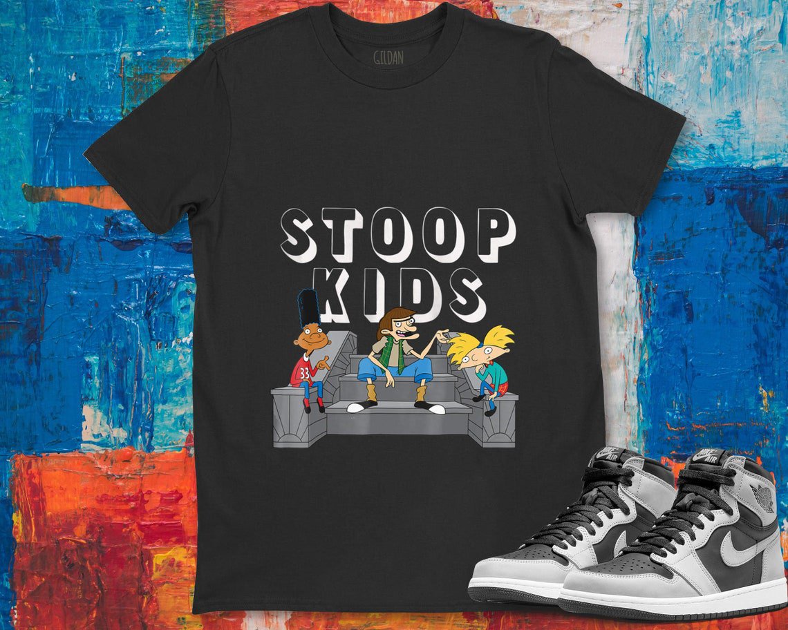 Hey Arnold Funny Stoop Kids Unisex Gift T-Shirt