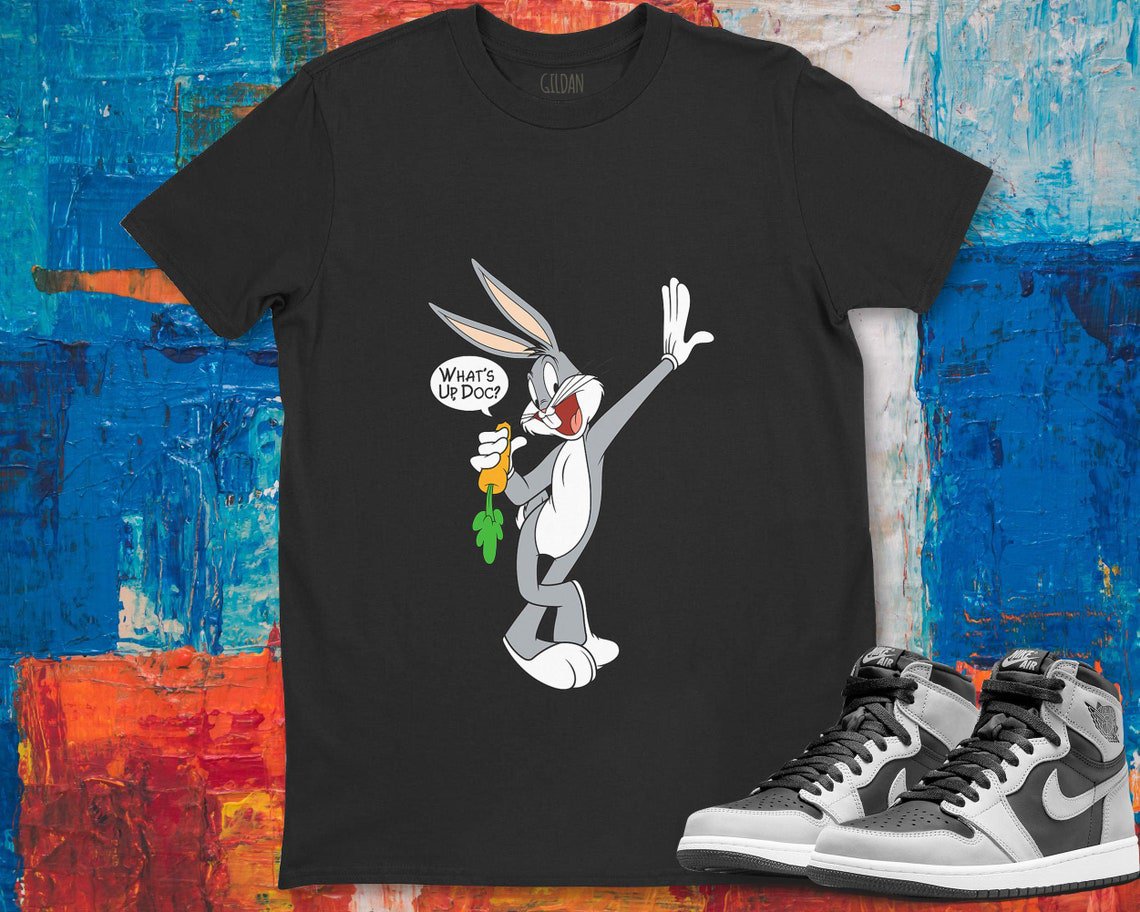 Looney Tunes Bugs Bunny What's Up Doc Portrait Unisex Gift T-Shirt