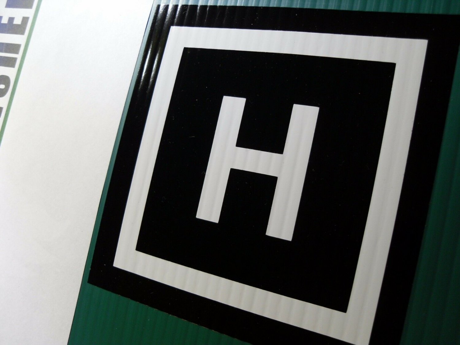 6" RC Helicopter Landing Pad Decal Sticker for Laptop Toolbox home window