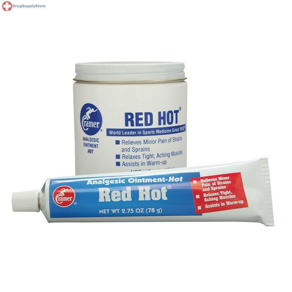 Cramer Red Hot Analgesic Ointment, 1lb Jar