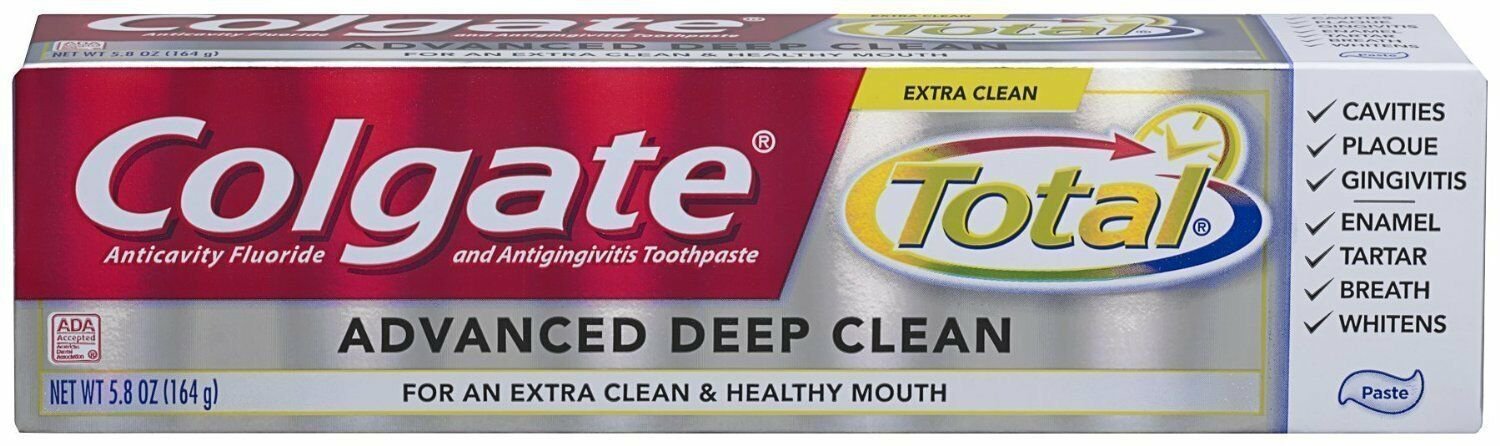 Colgate Total Advanced Deep Clean Toothpaste 5.8 Ounce