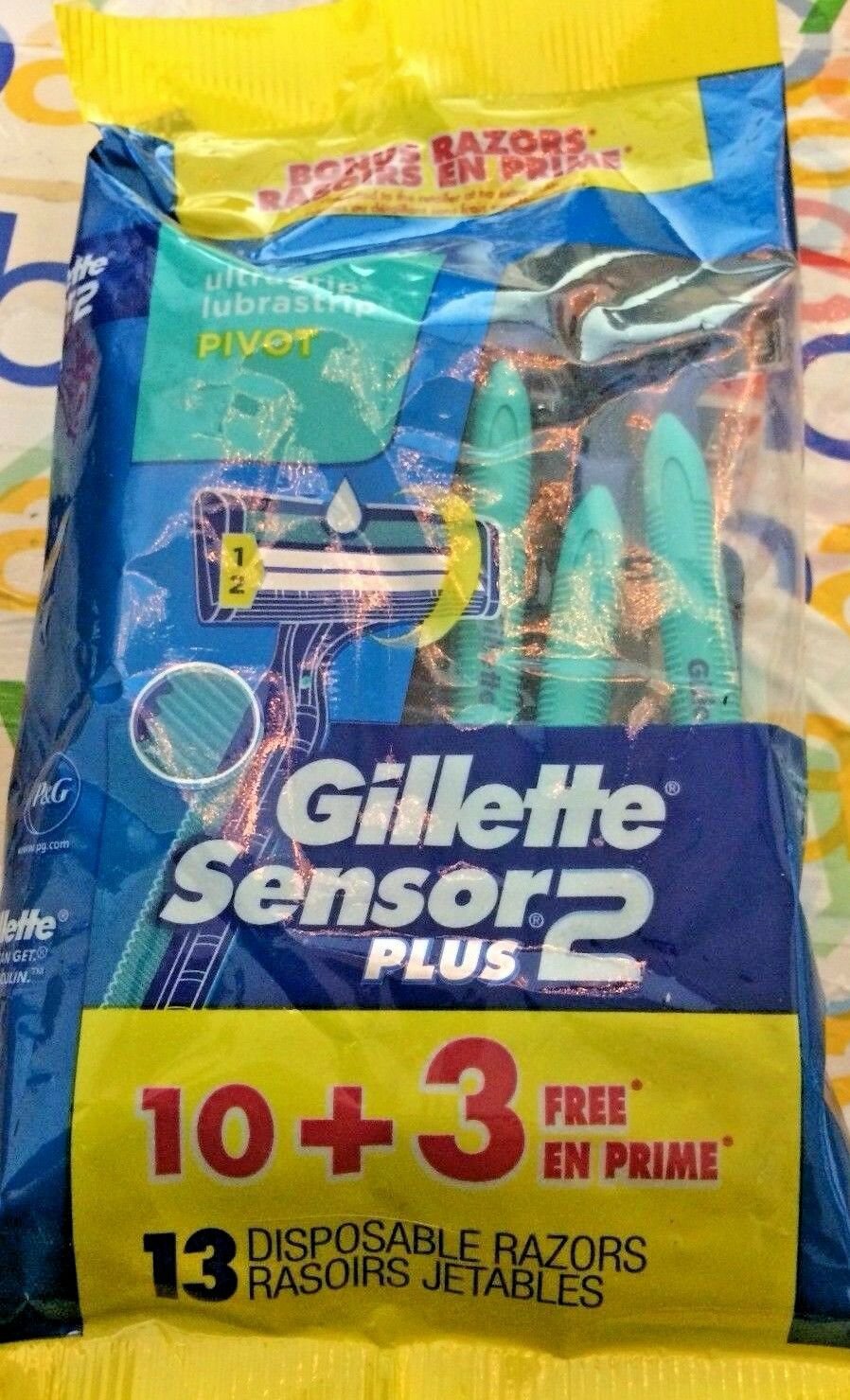 Gillette Sensor Plus 2 Disposable 10ct