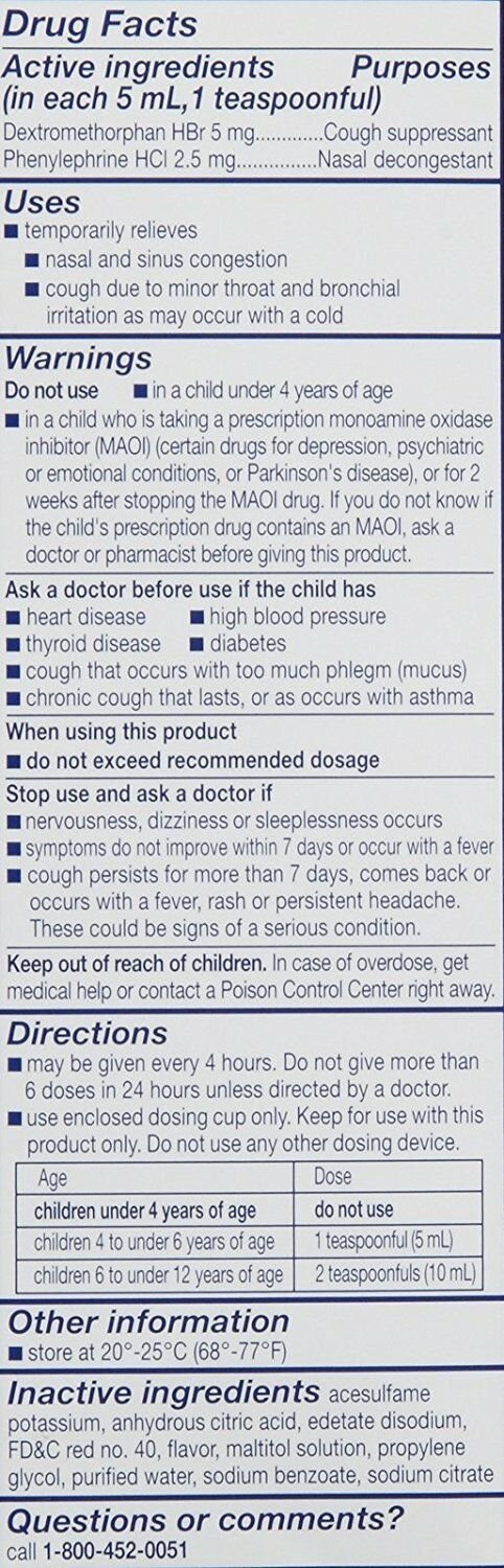 Triaminic Daytime/Nighttime Cold & Cough Combo Pack-Cherry/Grape, 8 oz