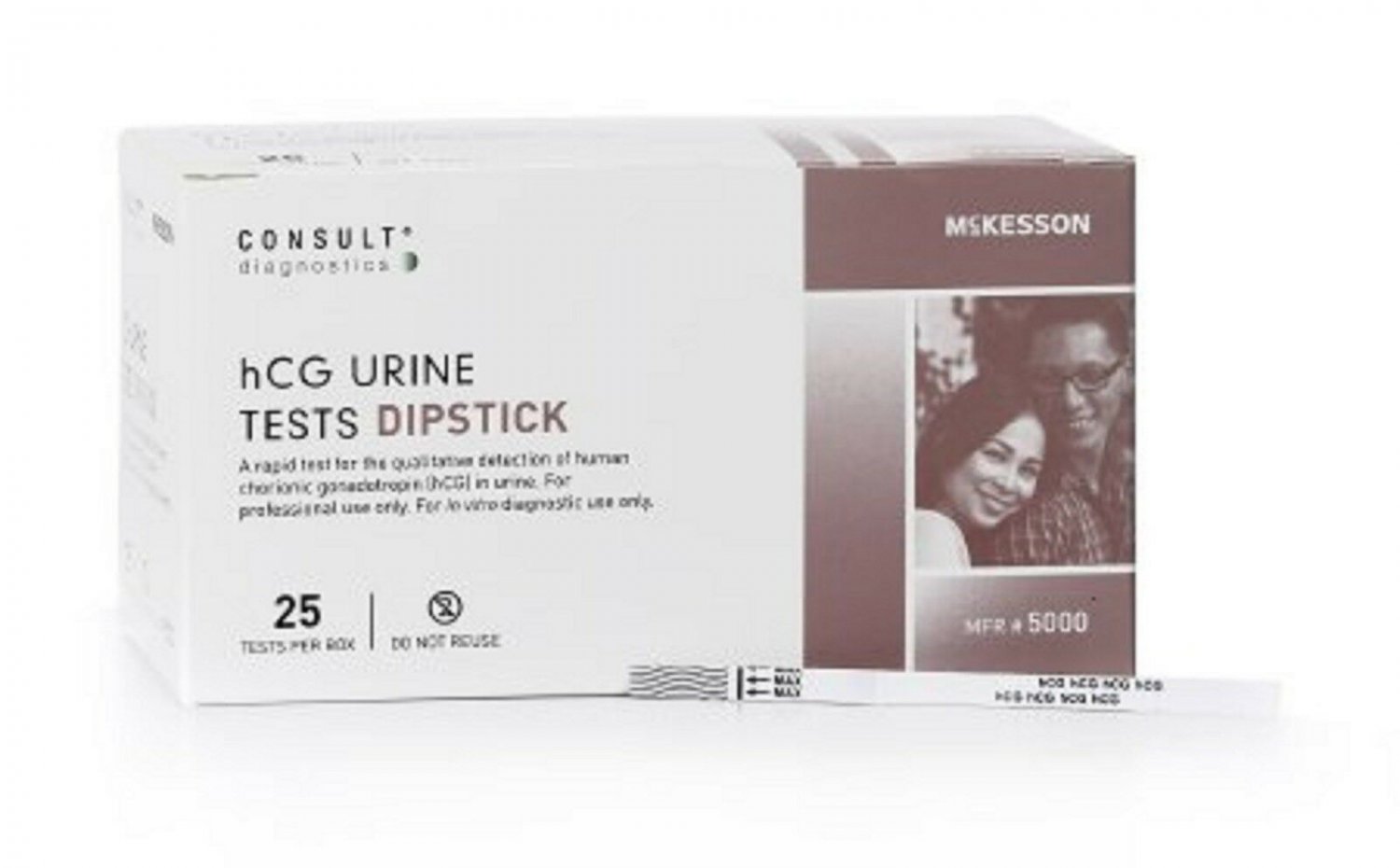 MCKDS Rapid Diagnostic Test Kit McKesson One-Step hCG Pregnancy Test ...