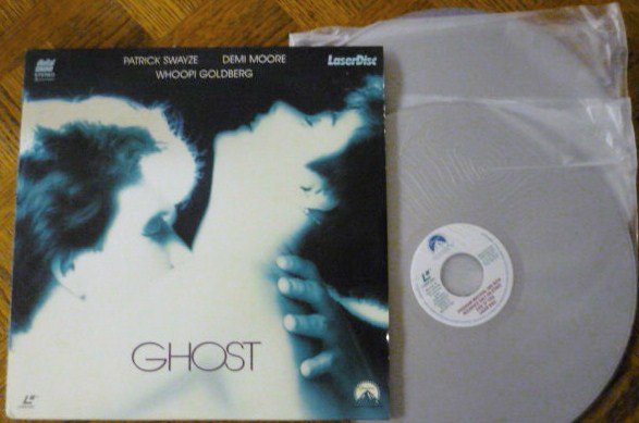 Ghost Laser Disc Laserdisc with Patrick Swayze Demi Moore Whoopi Goldberg