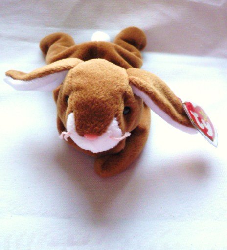 Retired Ty Original Beanie Baby Ears Rabbit April 18 1995 Mint Style 4018
