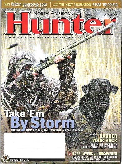 North American Hunter Magazine October 2009 Buck Tactics Hunting ...