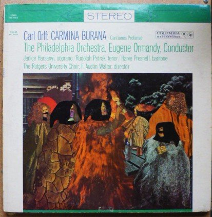 Carl Orff - Carmina Burana lp with the Philadelphia Orchestra ms 6163