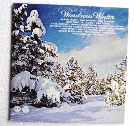 Wondrous Winter lp Double Record by Various Artists Columbia css 708-9