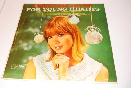 Christmas Songs For Young Hearts LP by Gene Martin - Caroleer Records X ...