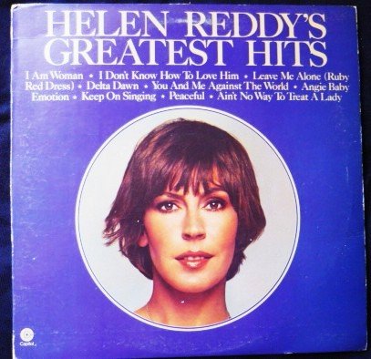 Greatest Hits lp by Helen Reddy 1975 st-11467 nm-