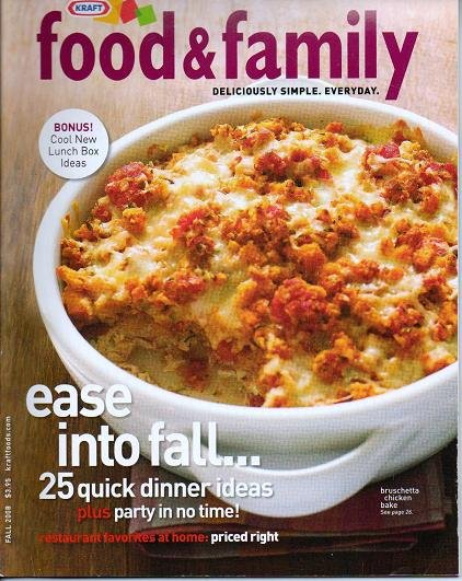 Kraft Food and Family Magazine Ease into Fall 2008