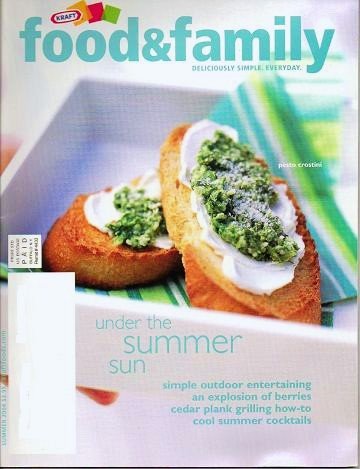 Kraft Food and Family Magazine Summer 2004