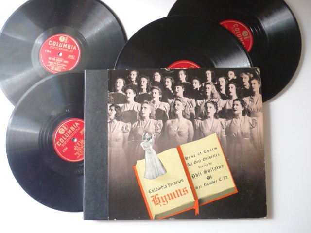 Four 78 Albums - Phil Spitalny Columbia Presents Hymns C-72