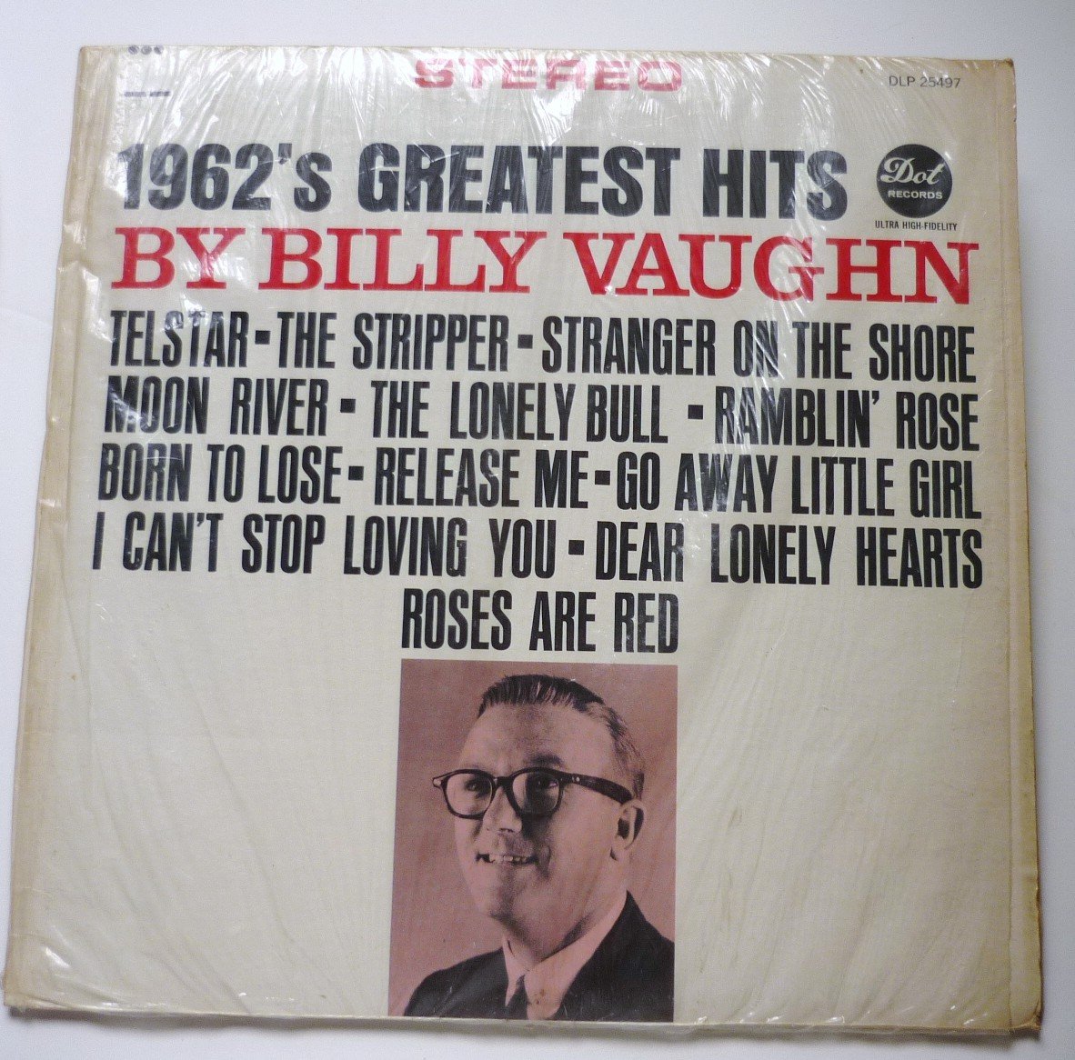 1962s Greatest Hits lp - Billy Vaughn dlp25497