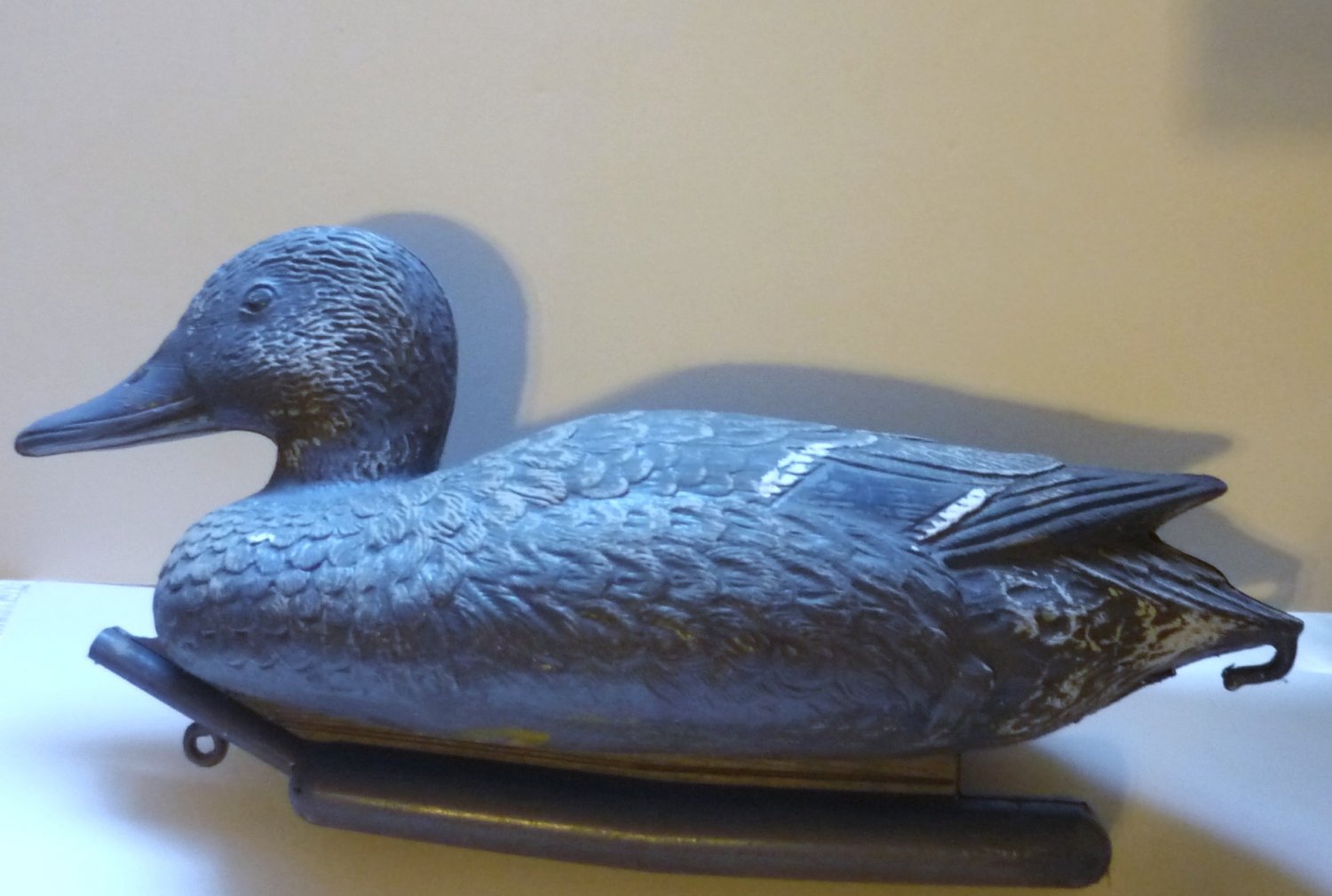Carry-Lite Hunting Duck Decoy Plastic w Rutter - Milwaukee WI