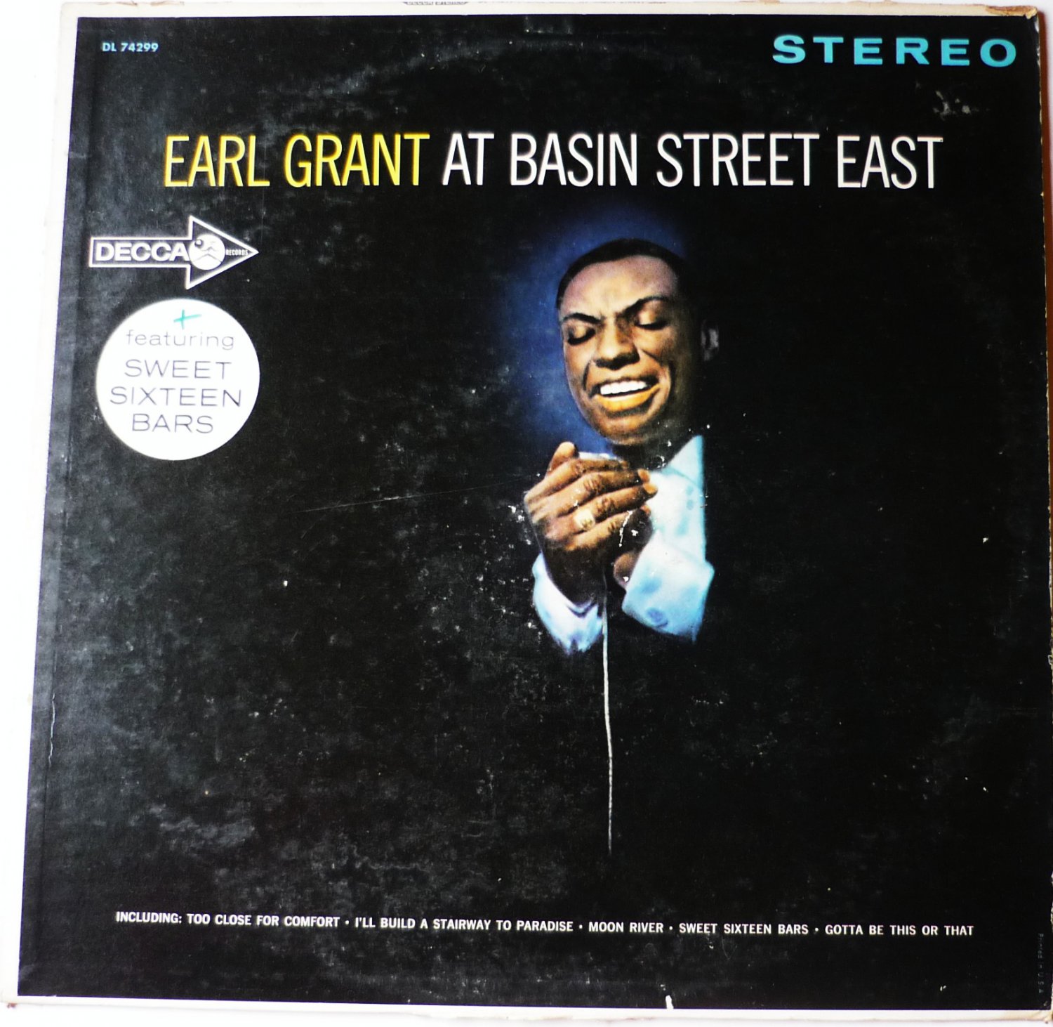 At Basin Street East lp by Earl Grant dl74299