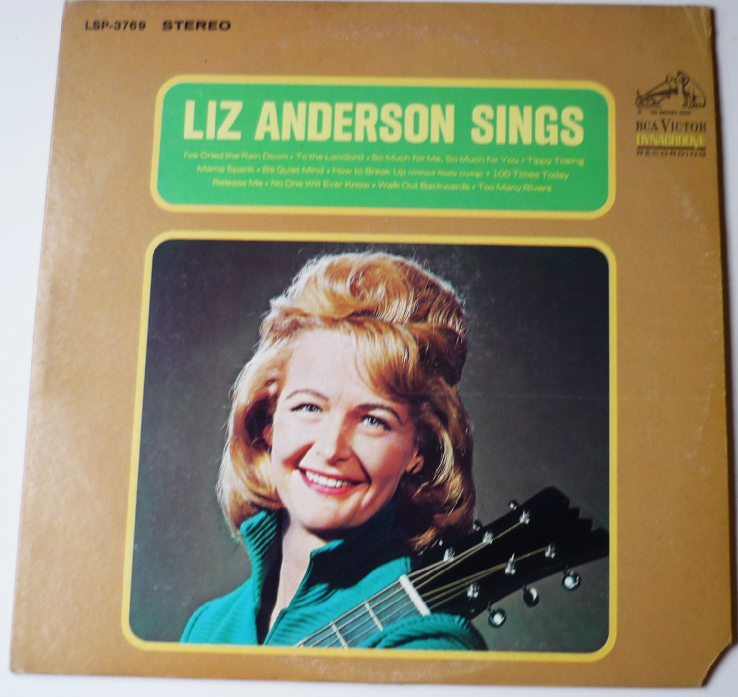 Liz Anderson Sings lp by Liz Anderson