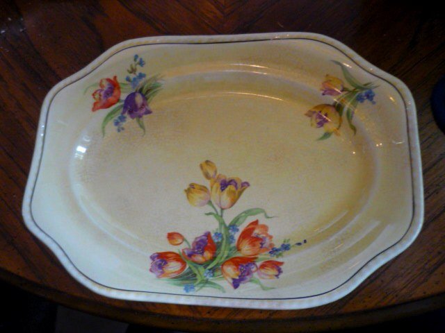 Steubenville Ivory Antique 11 Inch Platter