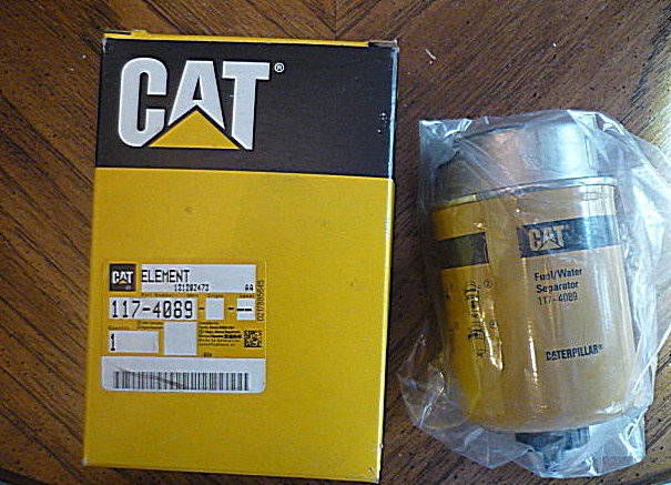 CATERPILLAR FUEL / WATER SEPARATOR 117-4089 1174089 CAT