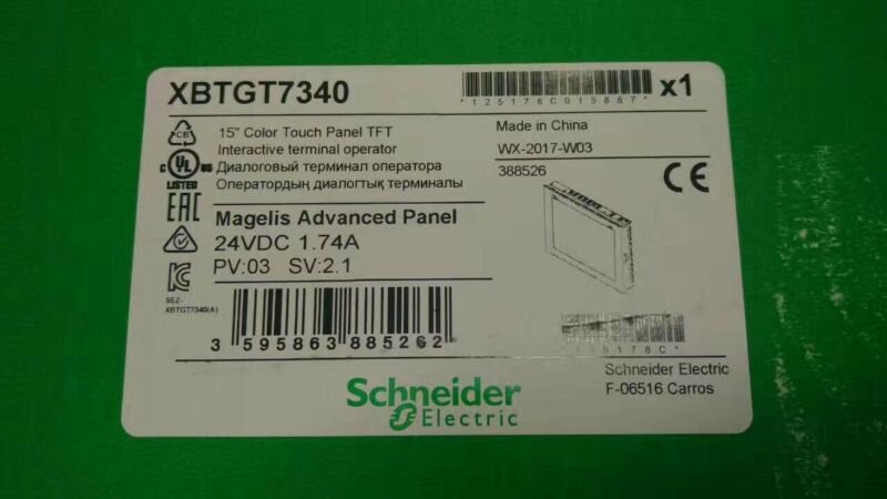 SCHNEIDER XBT-GT-7340 XBTGT7340 New In Box