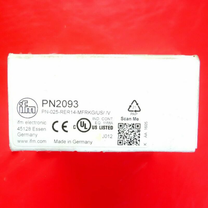 IFM PN2093 New Pressure Sensor Transmitter Expedited Shipping 739087231327