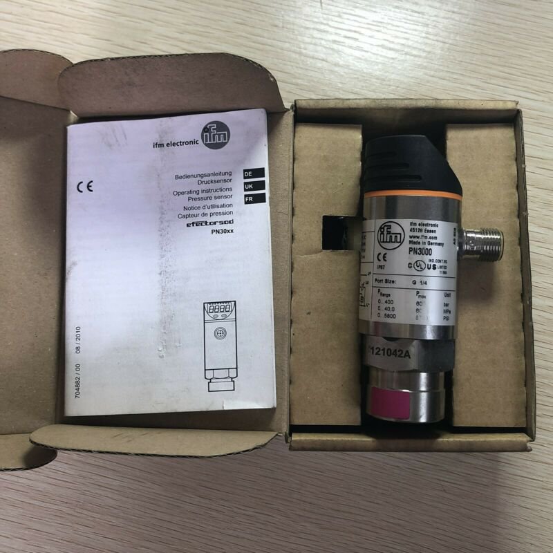 IFM PN3000 New Electronic Pressure Sensor Expedited Shipping