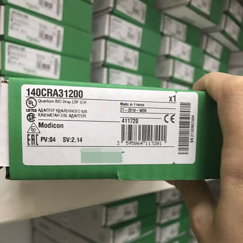 New Schneider Ethernet RIO Drop Adaptor 140CRA31200 Two Year Warranty