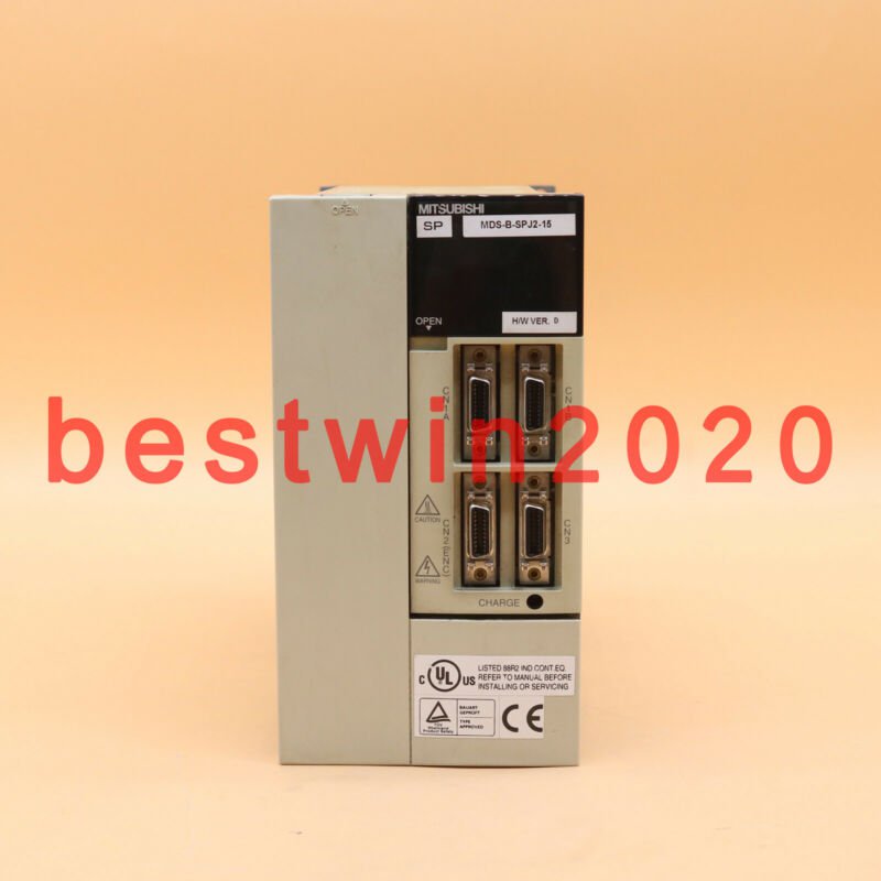 used tested MDS-B-SPJ2-15 Spindle Amplifier MDSBSPJ215 Tested Good Mitsu