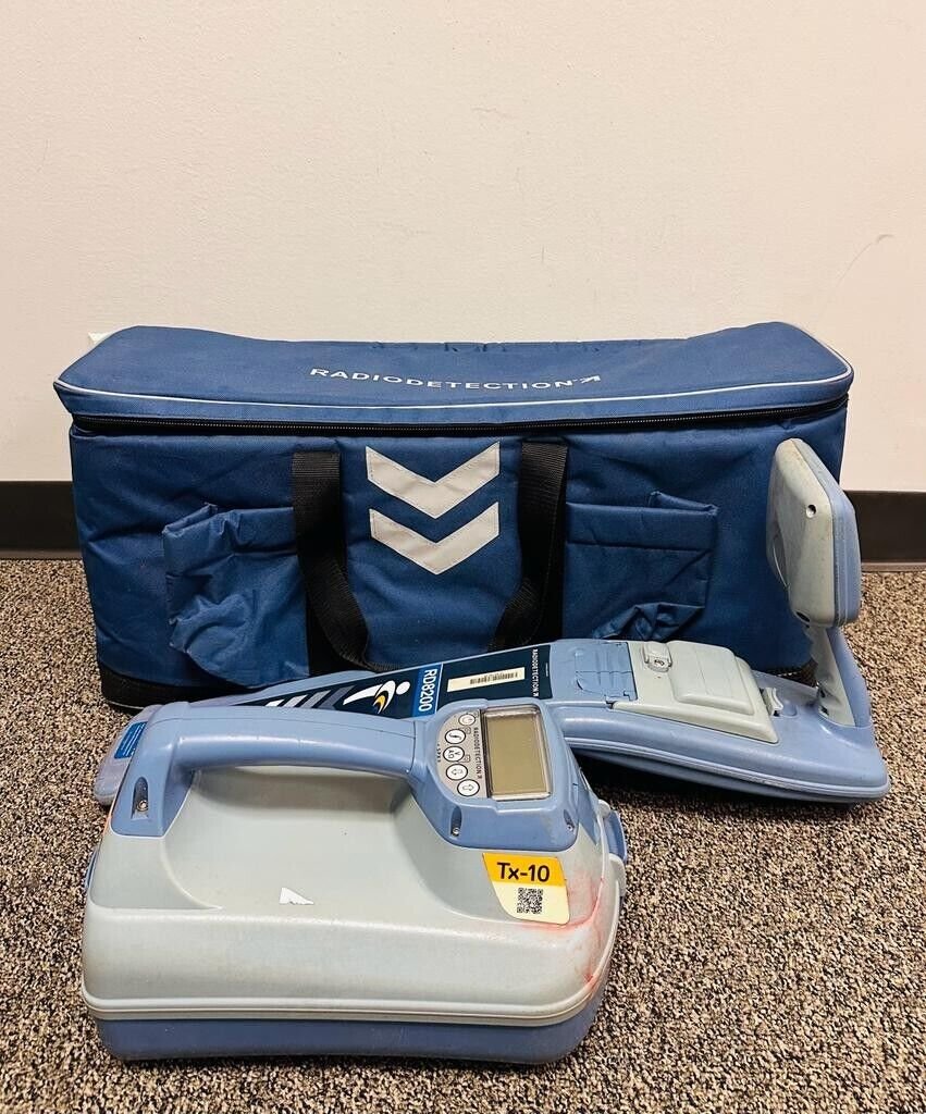 Radiodetection SPX ModeI RD8200 Pipe Cable Locator Wand TX10 ...