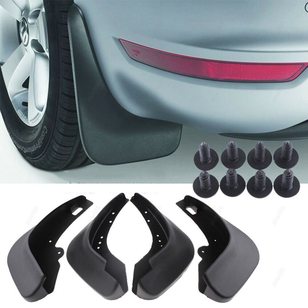 4x Fender Mud Flaps Splash Guard Front Rear For Ford Focus MK2 4 Doors ...