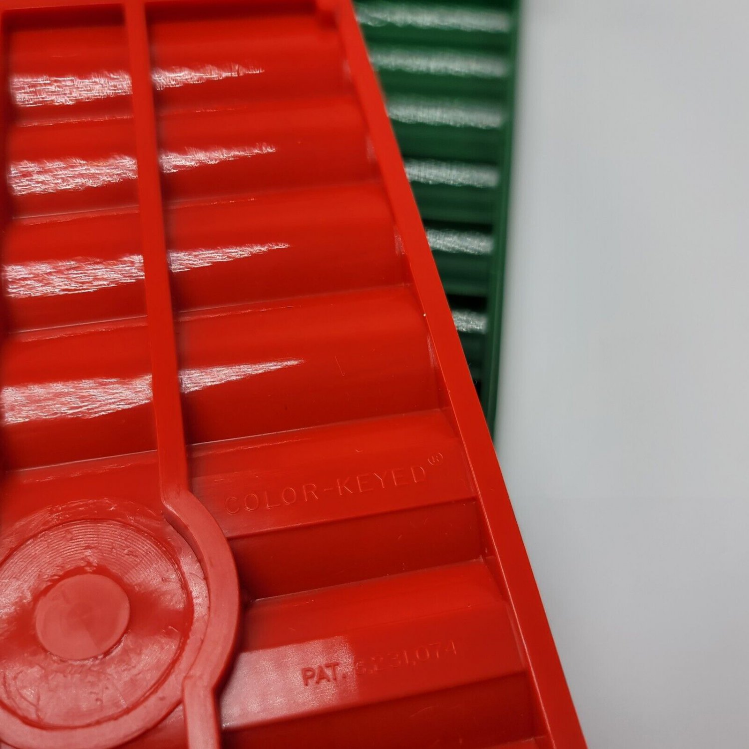 Metalfab Plastic Bank Coin Tray Lot 3 Penny Nickel Dime Banker Roll Holder