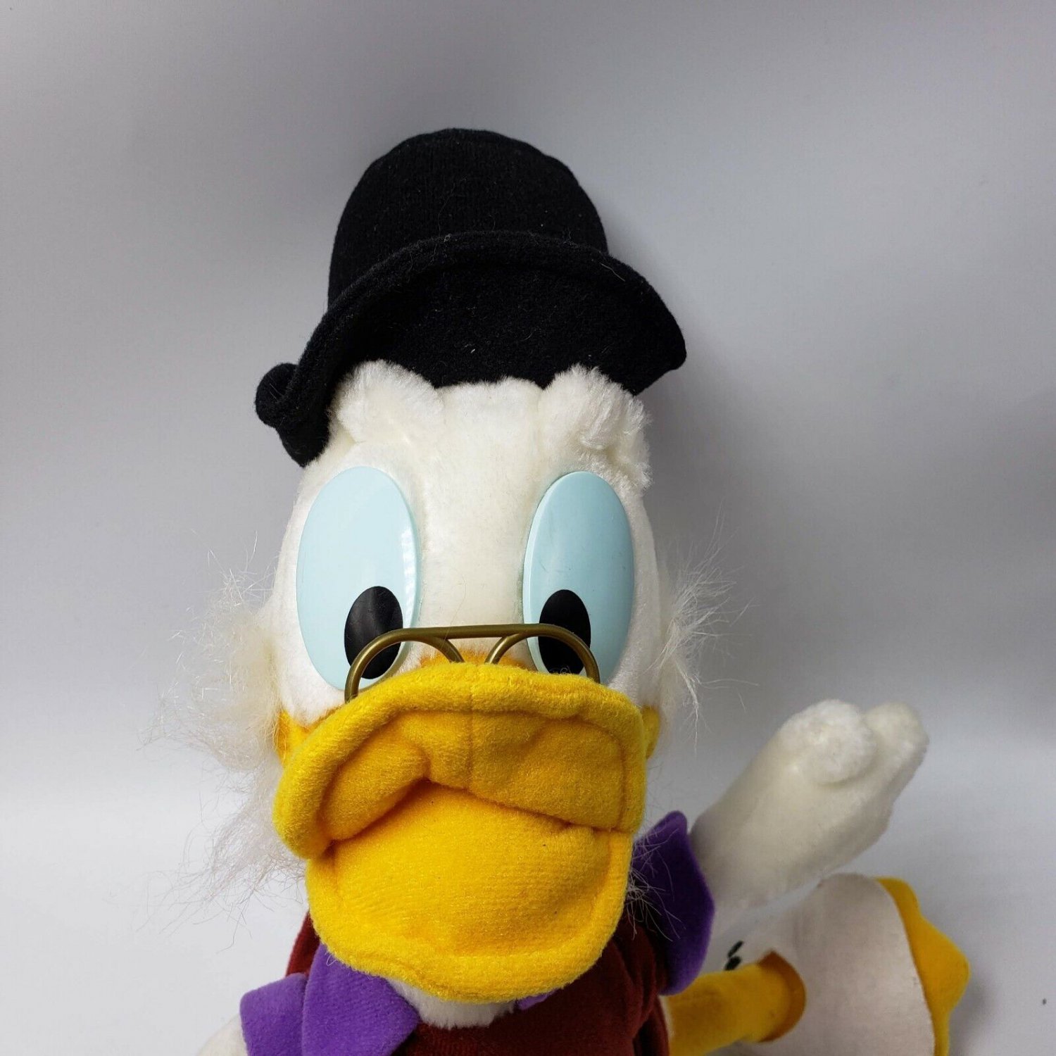 Scrooge McDuck Plush Stuffed Animal Disney Parks World Disneyland Uncle
