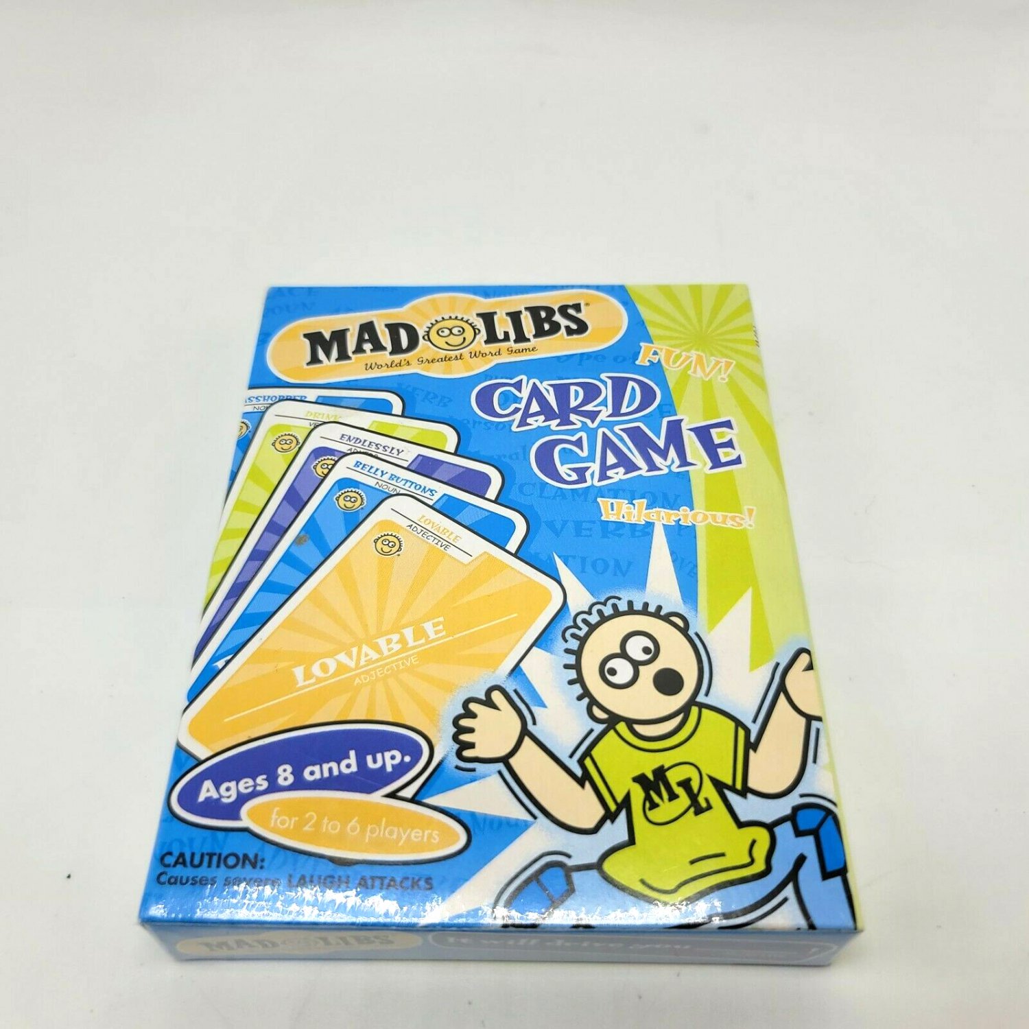 MAD LIBS Card Game Word Silly Sentences Family