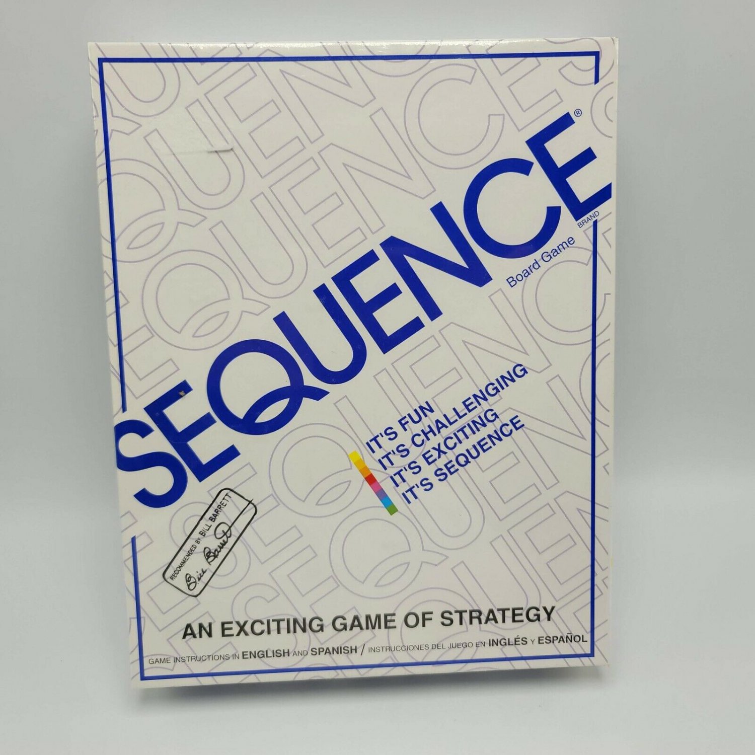 Jax Sequence Board Game English Spanish Instructions Ages 7 Up Family Game