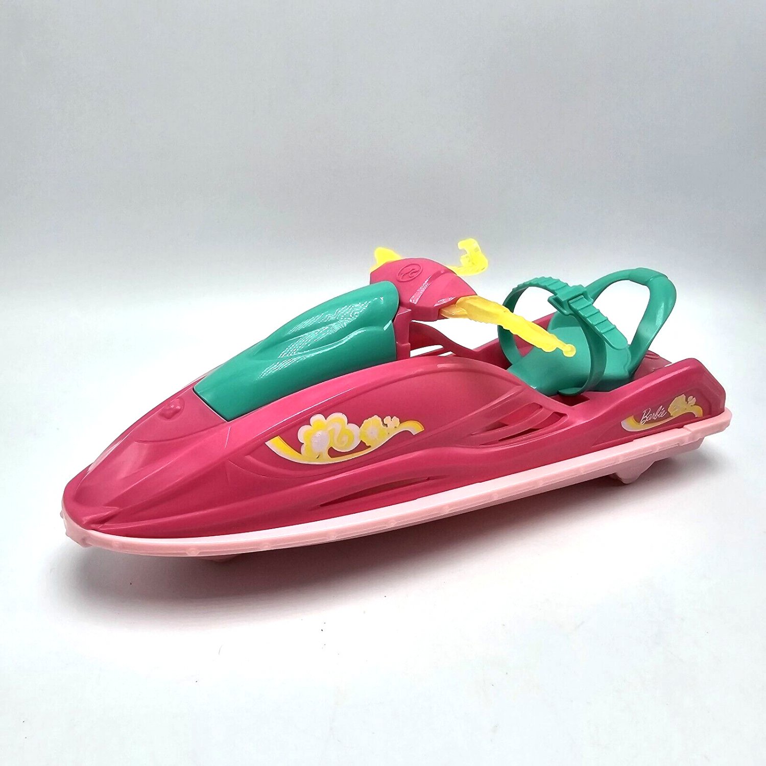 Barbie Doll Jet Ski Wave Runner Camping Fun Water Craft Boat Pink ...