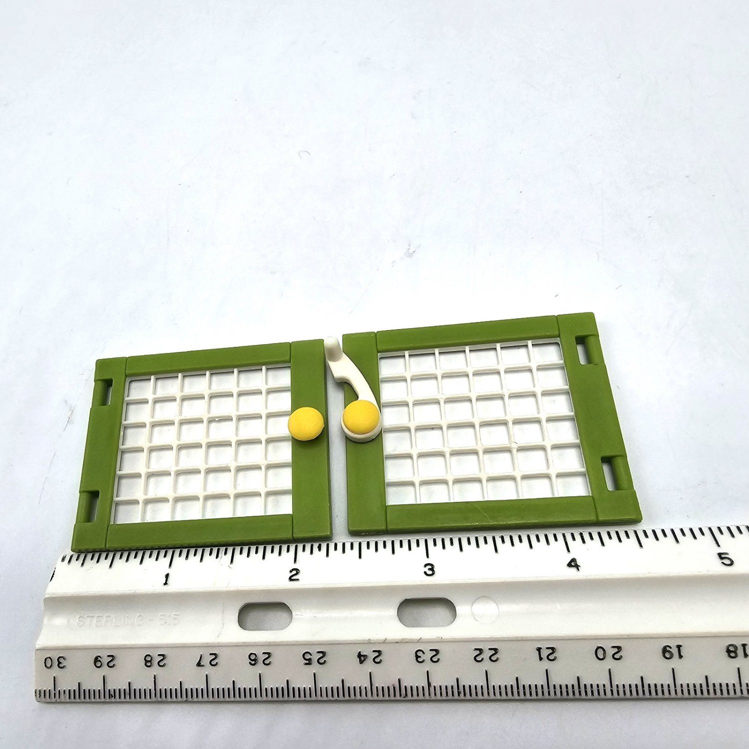 Schleich Rabbit Hutch replacement doors green Farm world Bunny Cage Plastic