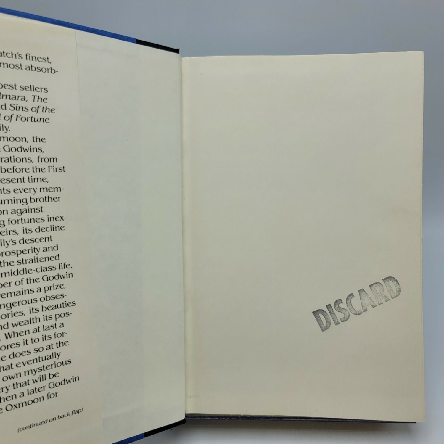 Susan Howatch Books Wheel of Fortune Volume 1 2 Hardcover Club British ...