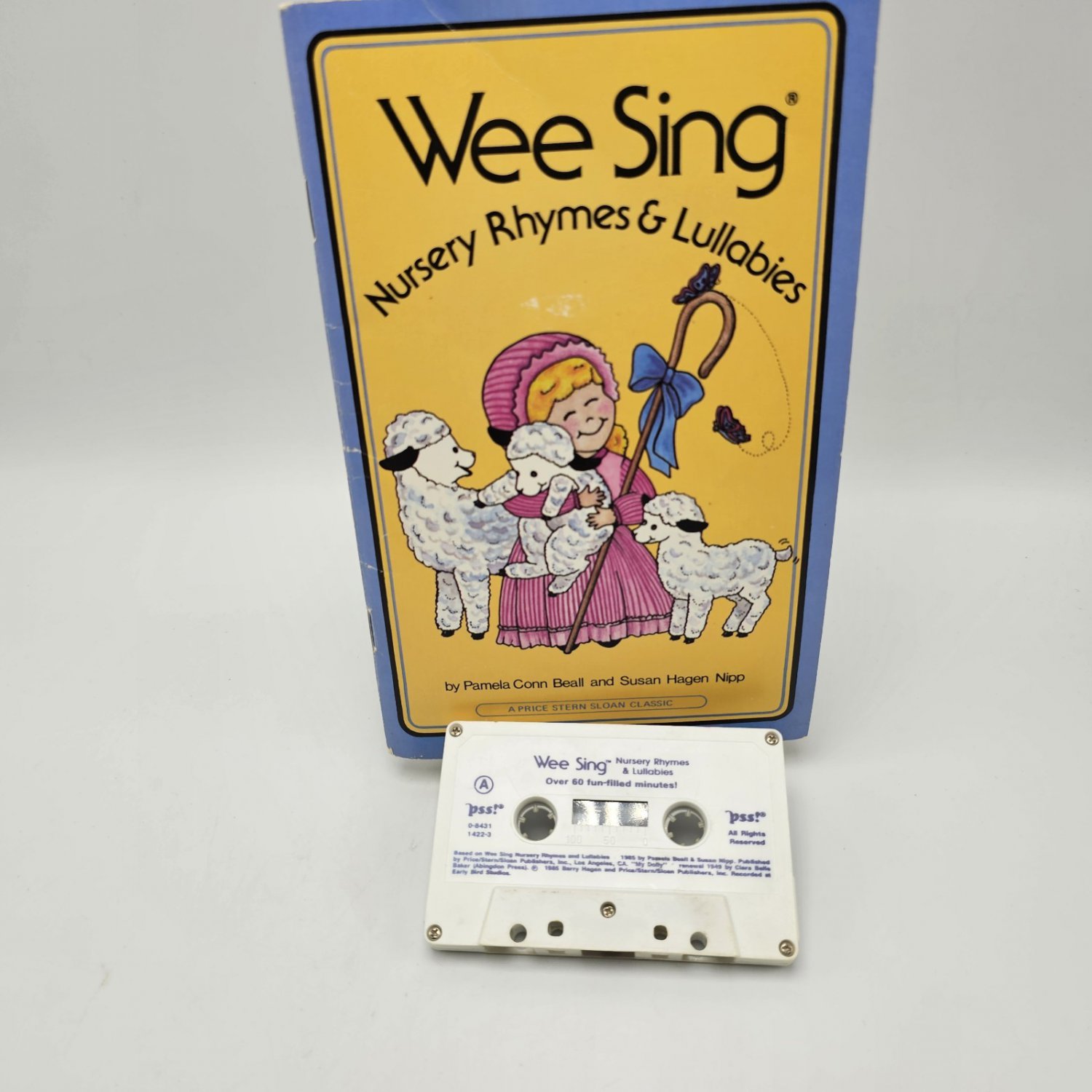 Wee Sing Nursery Rhymes Lullabies Cassette Tape Book Music 1985 Baby ...