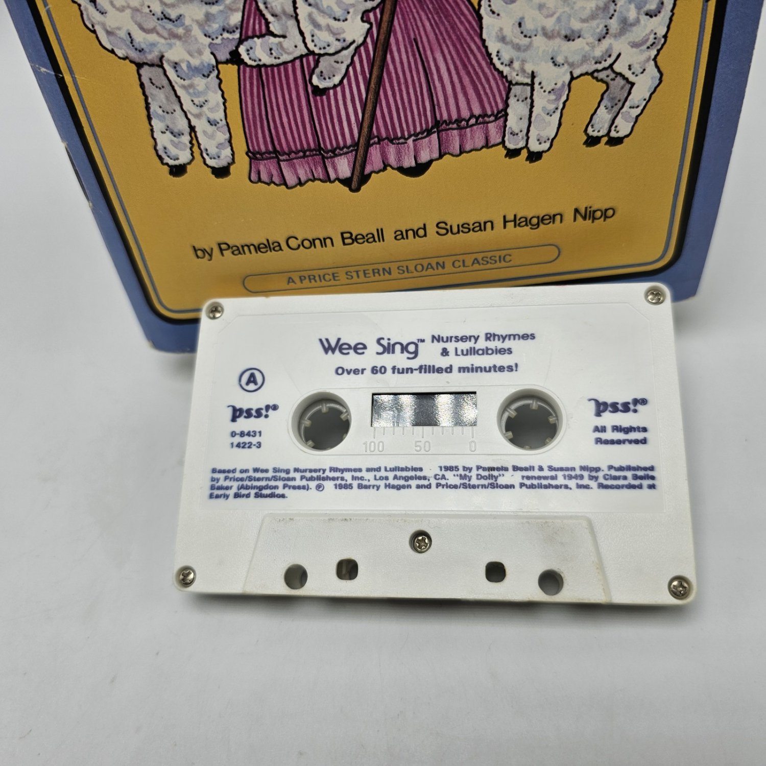 Wee Sing Nursery Rhymes Lullabies Cassette Tape Book Music 1985 Baby ...