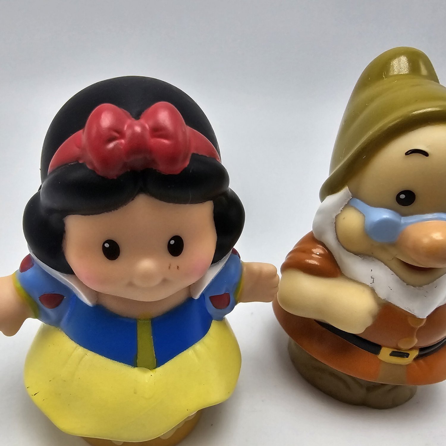 Fisher Price Little People Disney Sound Talk Snow White Doc Dwarf 2012 ...