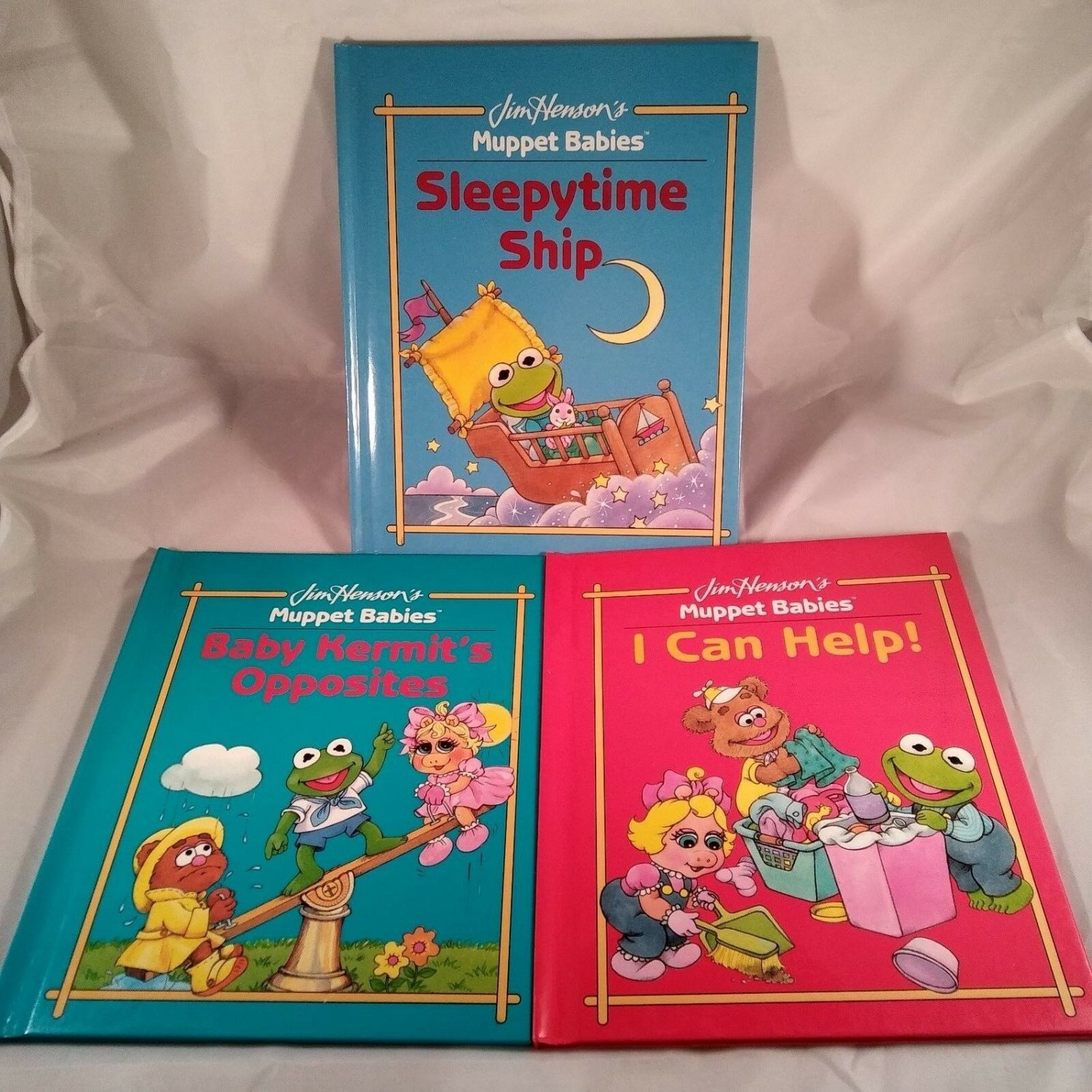 Jim Hensons Muppet Babies Books - Vintage - Chilrens Classics ...