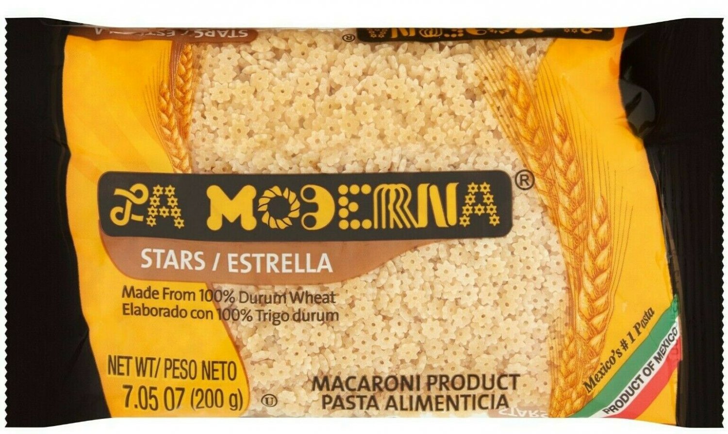 6 Packs 7.05 Oz. STAR ESTRELLA Pasta - La Moderna - Mexico's #1 Pasta ...